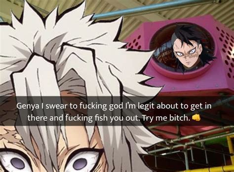 Pin By ⚰️miko Grim🍦 On Sanemi Day To Day Life Anime Snapchat Funny
