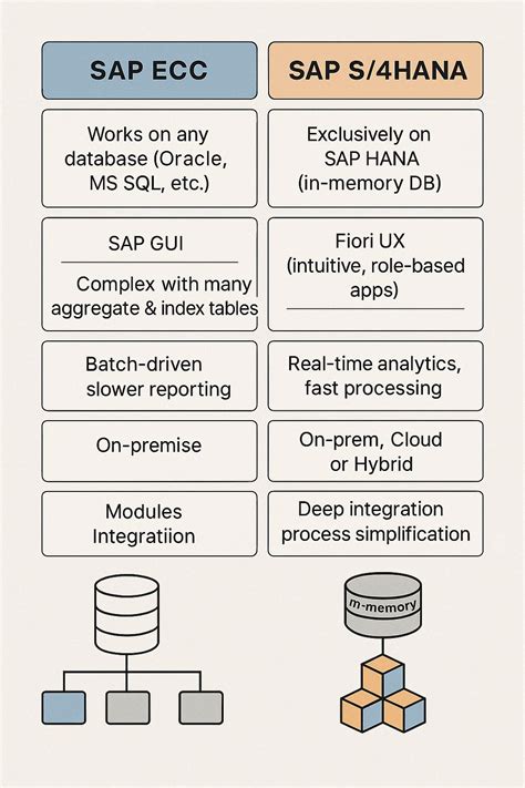 What Is The Difference Between Sap Ecc And Sap S4hana Sap Has Taken A Mayur Bonde 20 Comments