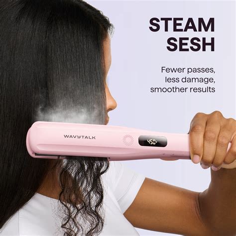 Steam Sesh Hair Straightener Wavytalk