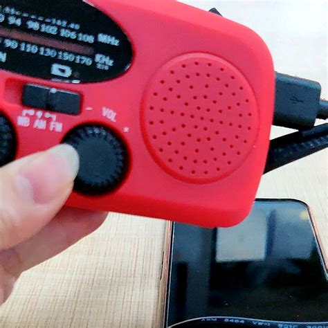 Dynamo Powered Torch Radio Mini Emergency Radio Hand Crank Solar Hand Crank Am Fm Wb Emergency