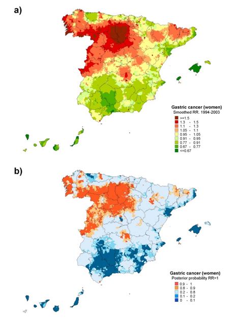 Municipal Distribution Of Gastric Cancer Mortality In Women A