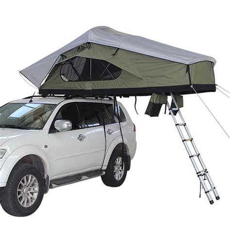 Roof Top Tent Soft Shell Waterproof Camping Double Slot Rooftop Tent