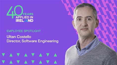 Employee Spotlight Ultan Costello