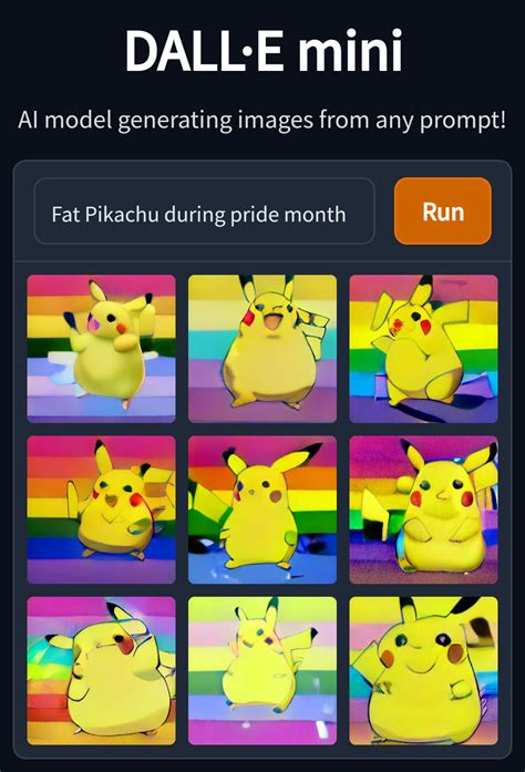 Pikachu During Pride Rweirddalle