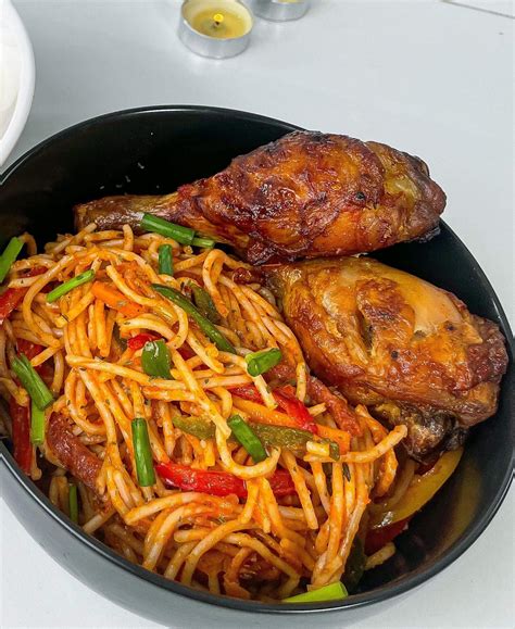 Nigerian Jollof Spaghetti African Food Network