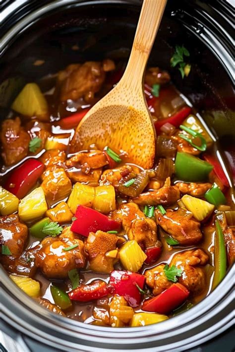 Sweet Hawaiian Crockpot Chicken Insanely Good