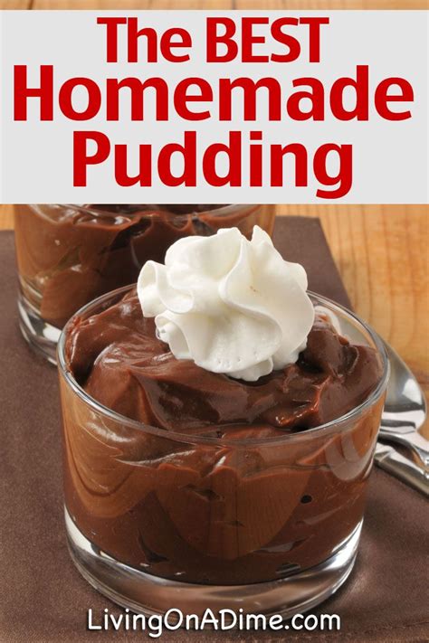 The Best Homemade Pudding Recipe Artofit