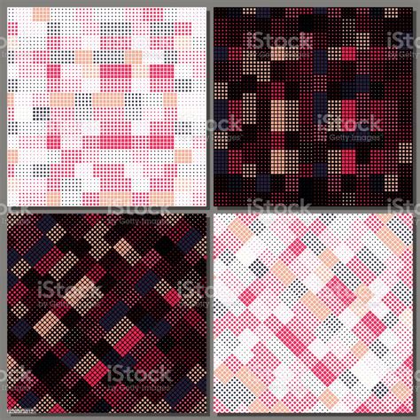 설정 추상 사각형 픽셀 모자이크 배경입니다 Eps10 벡터 일러스트레이션 0명에 대한 스톡 벡터 아트 및 기타 이미지 0명 개념 개념과 주제 Istock