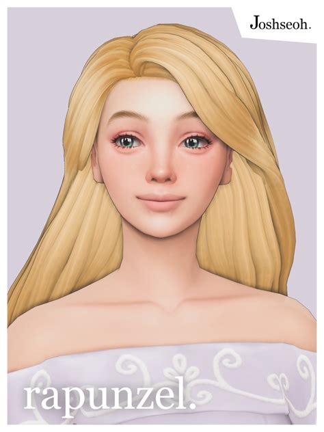 Josh Joshseoh Rapunzel Hair Hair Commissions