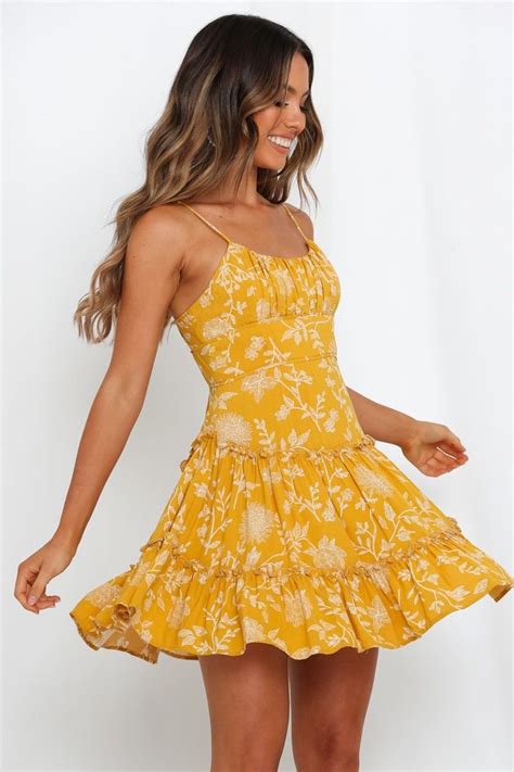 Sun Color Dress