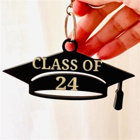 Stl File Graduation Cap Class Of 24 🎓 ・3d Printable Model To Download