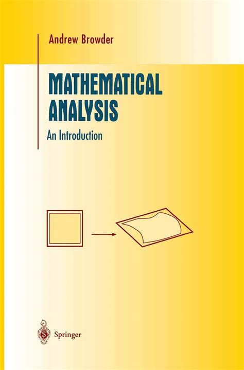 Mathematical Analysis An Introduction Undergraduate Texts In