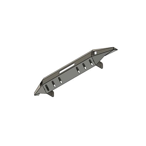 84 01 Jeep Cherokee Front Wing Bumper Triiaxis