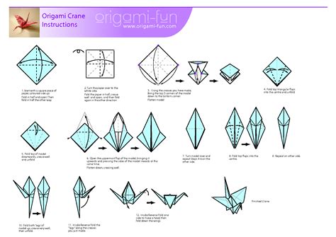 How To Make A Paper Crane Origami Crane Step By Step At Ellie Hedditch Blog