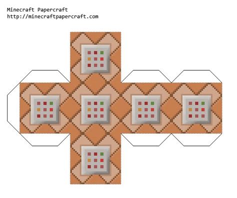 Minecraft Papercraft Create Your Own Block