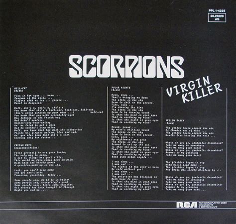 Scorpions Virgin Killer Banned Cover