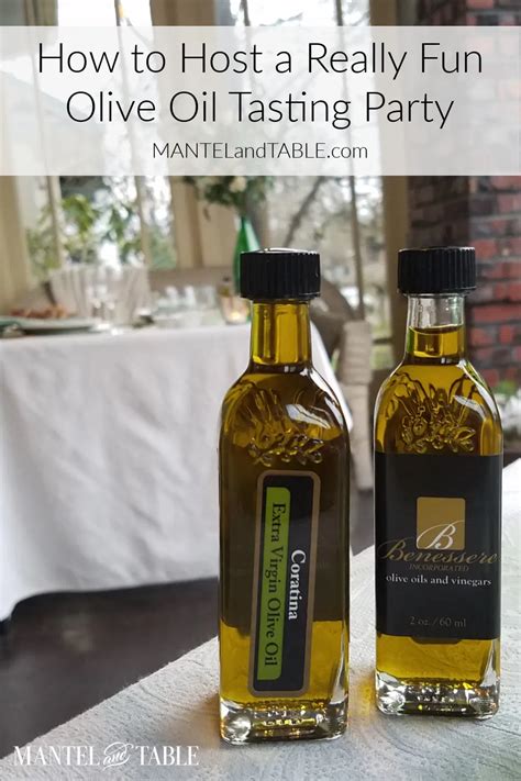 How To Host A Fun Olive Oil Tasting Party