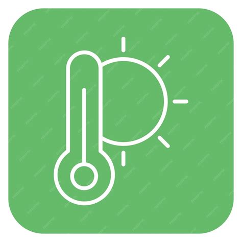 Premium Vector Hot Temperature Vector Illustration