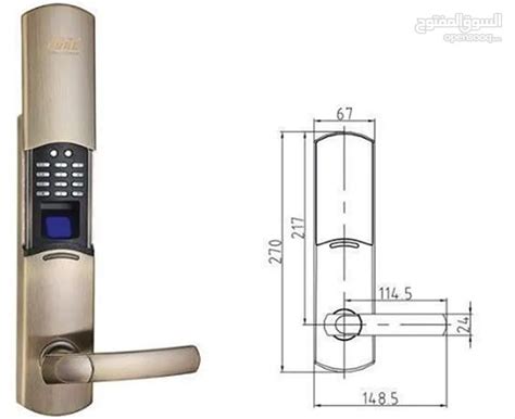 أقفال غالات زرافيل إلكترونية يد باب بصمة بطاقة رقم سري قفل زرفيل غال بطارية 228550026