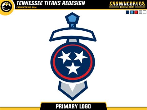 Nfl Swords Not Thumbtacks Tennessee Titans Redesign Concepts