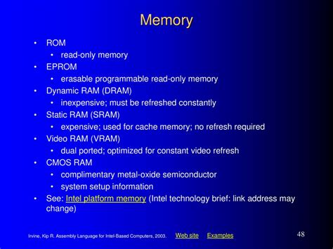 Assembly Language For Intel Based Computers 4th Edition Ppt Download