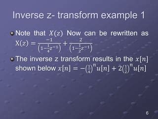 Inverse Z Transform Pptx