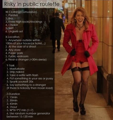 Risky In Public Sissy Roulette Rmysissycaptions Risky In Public Sissy Roulette Rmysissycaptions