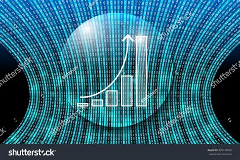 Futuristic Vector Backdrop Binary Code Diagram Stock Vector Royalty Free 499332010 Shutterstock