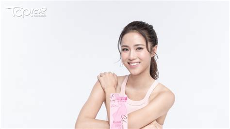 Tvb小花丨劉穎鏇晒纖腰長腿拍廣告 分享保持身形苗條心得