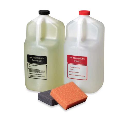 Direct Dental Air Techniques Developer And Fixer Set