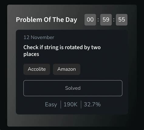 Bose A S On Linkedin Codingchallenge Geeksforgeeks Programmingprogress