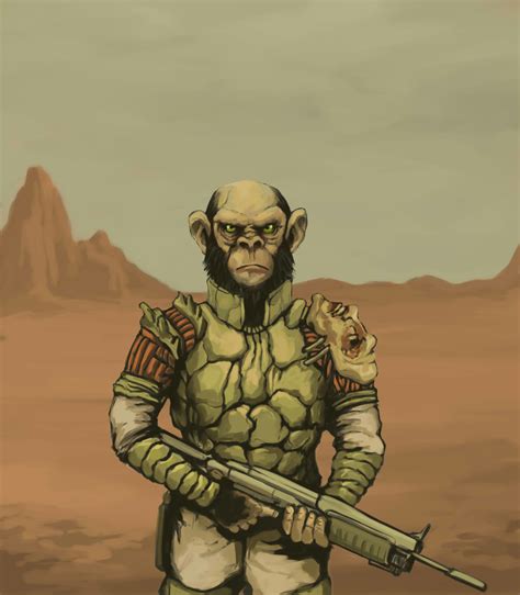 Artstation Alien Ape Soldier