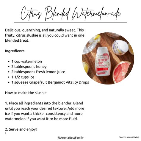 Citrus Blended Watermelon Ade