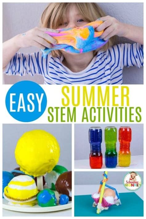Summer Stem Activities 50 Exciting Stem Activities For Summer Fun