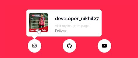 Social Media Button Hover Using Html And Css Dev Community
