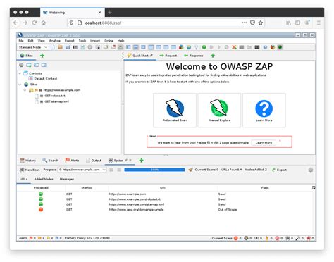 ZAP Run ZAP Without Java Using Docker And Webswing