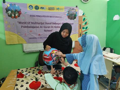 Tim Pkm Uhamka Ciptakan Media Pembelajaran Bola Makharijul Huruf