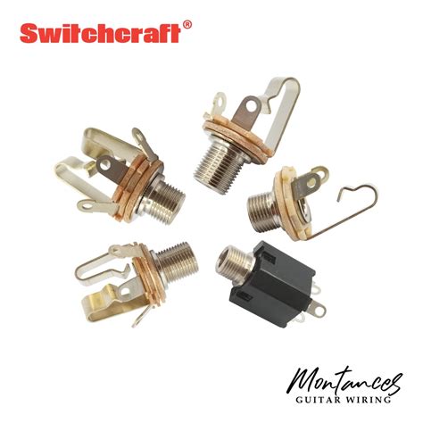 Switchcraft Enclosed Stereo Trs Output Jack Made In Usa ¼ 635mm