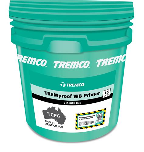 Tremproof Wb Primer Tremco Australia