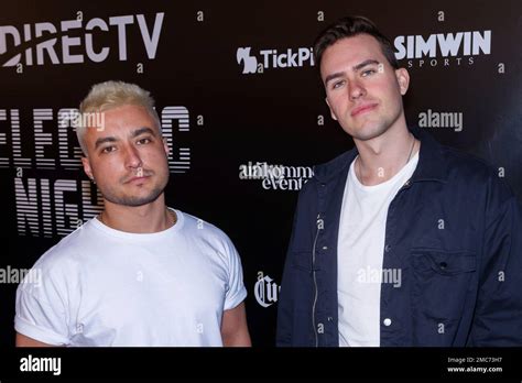 Joe Depace Left And Andrew Fedyk Of The Electronic Music Duo Loud