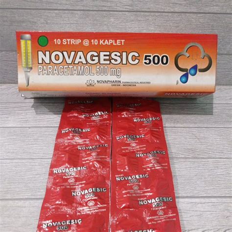 Jual Novagesic Tablet Penurun Demam Jual Strip Shopee Indonesia
