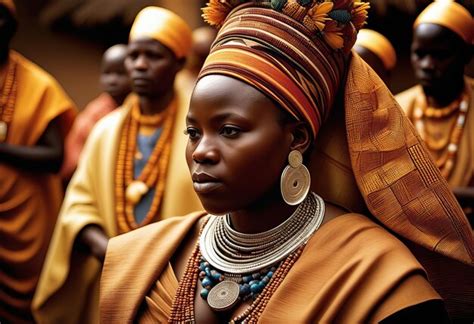 Premium Photo A Captivating 8k Depiction Of An African Religious Ritual