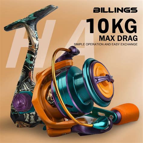 查看 Billings รอกคันเบ็ดแบบหมุนได้ Ha 1000 6000 Series ความจุโหลดสูงสุด