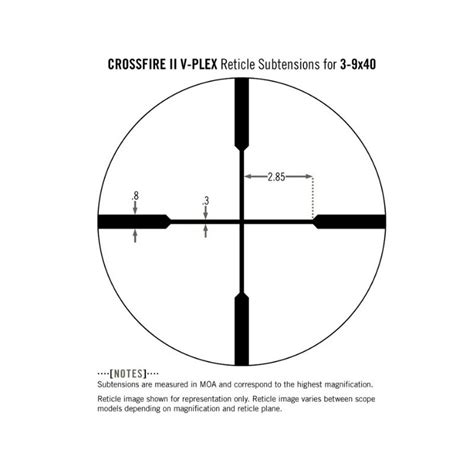 Vortex Crossfire Ii 39x40 V Plex Shooters Choice Pro Shop