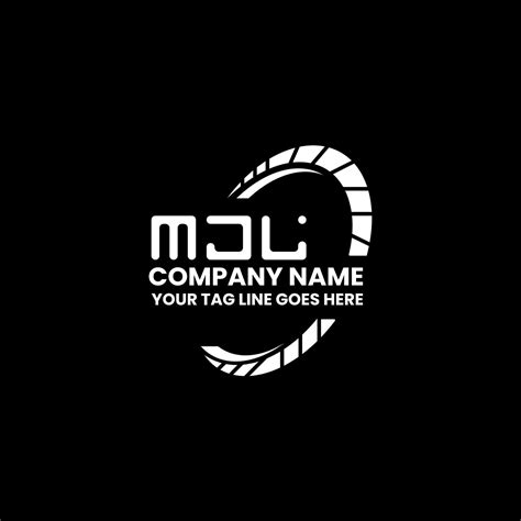 Mjl Letter Logo Creative Design With Vector Graphic Mjl Simple And Modern Logo Mjl Luxurious