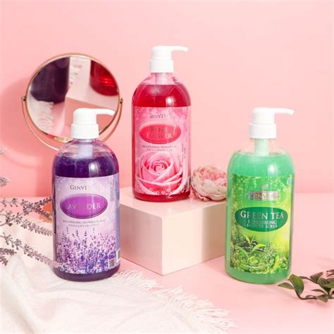Jual Ginvera Body Wash Sabun Cair 1000 Ml Shopee Indonesia