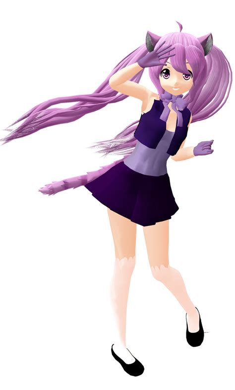 Mmd Model Request Neko Girl Babcinypasztet By Kitzabitza On Deviantart