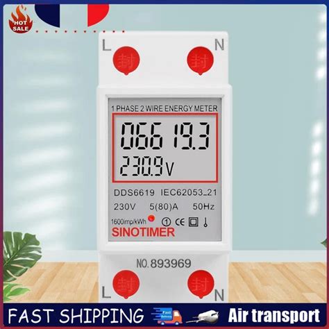 Digital Electrical Load Analyzer 220v 230v Kwh Electric Meter For Indoorstylea Eur 983
