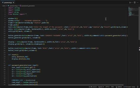 Mansi Bist On Linkedin Internship Encryptix Passwordgenerator