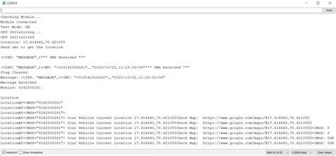 GPS GSM Based Vehicle Tracking System Using Arduino